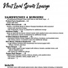 Menu | Next Level Sports Lounge